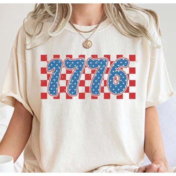 1776 T-shirt, 1776 Shirt, Stars and Stripes Shirt, Independence Shirt ...