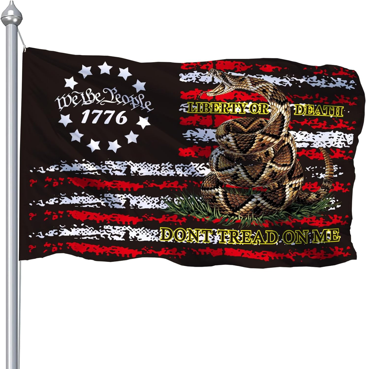 1776 We The People Flag For Outside, Dont Tread On Me Flags, Double ...