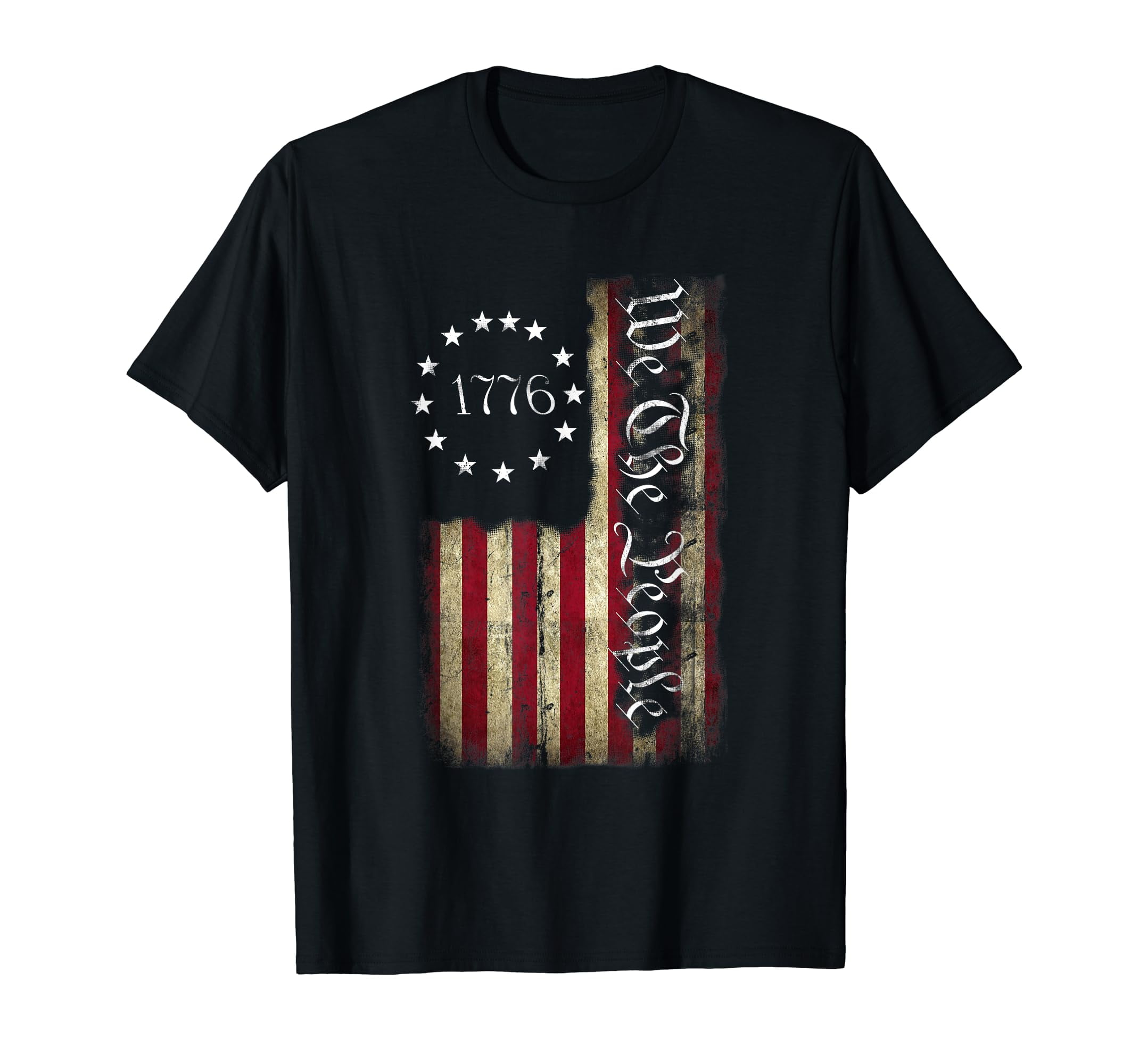 1776 We The People Patriotic American Constitution T-Shirt - Walmart.com