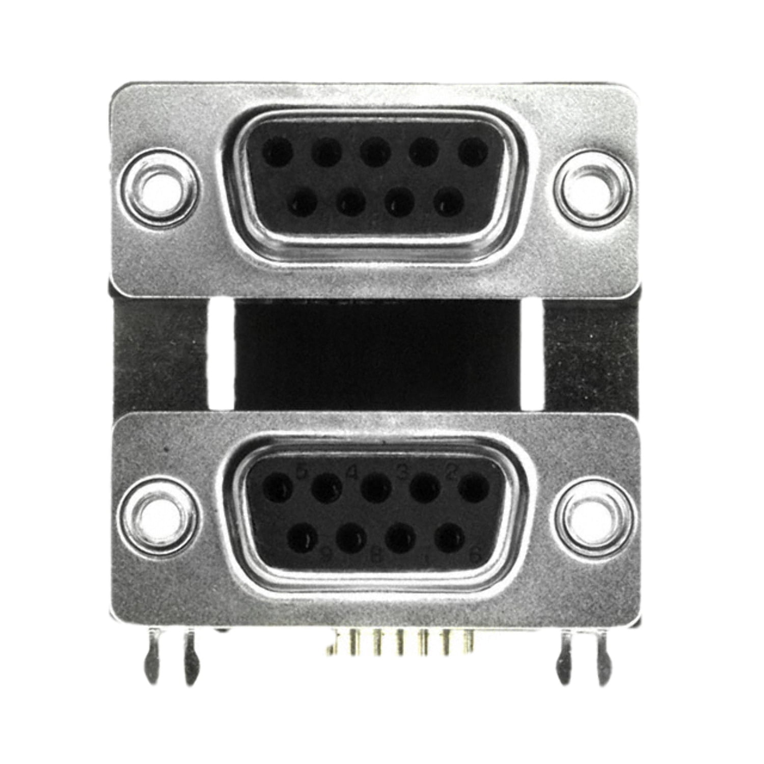 178-009-513R691 Connector 9 Position D-Sub - Stacked Receptacle, Female ...