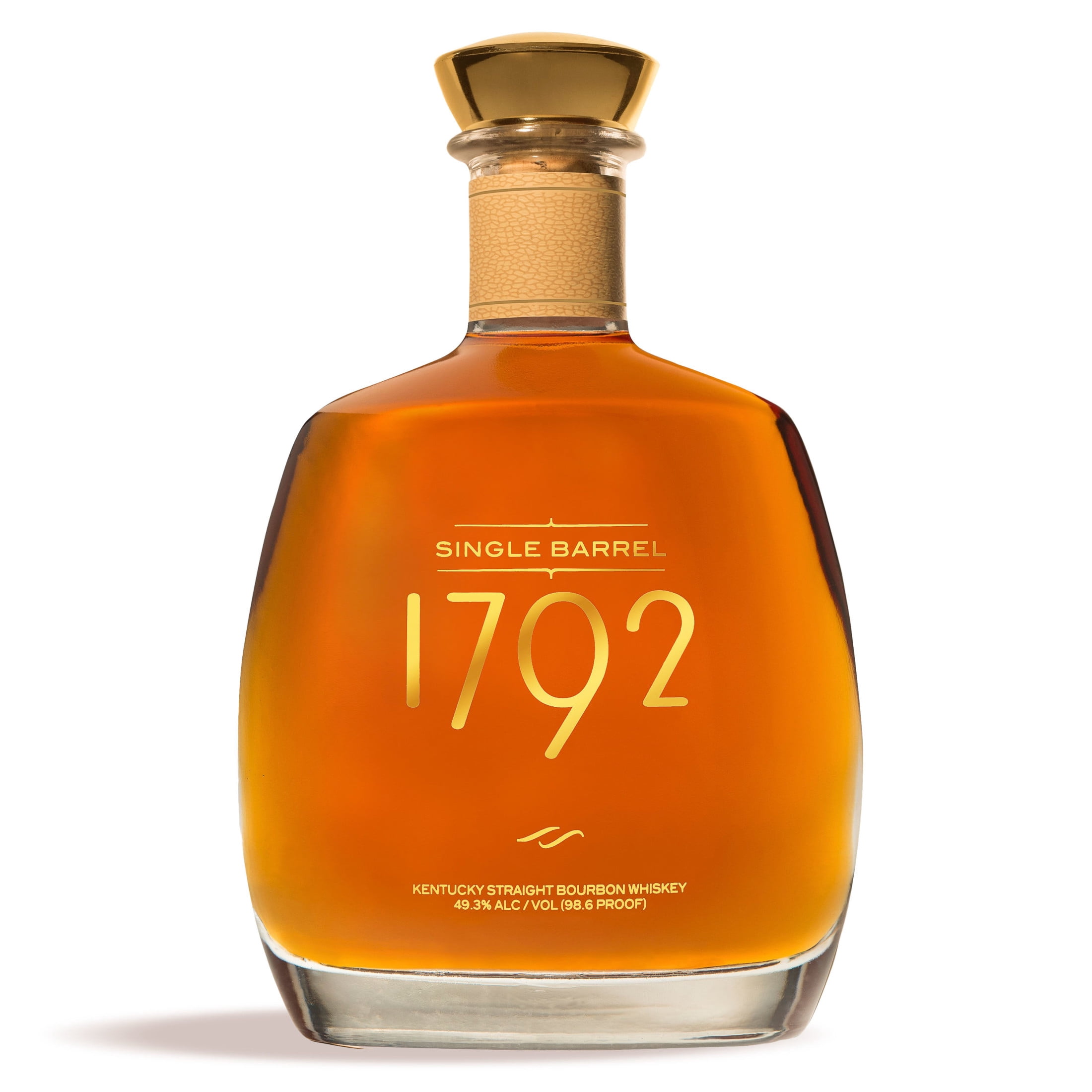 1792 Single Barrel Kentucky Straight Bourbon Whiskey, 750 mL Liquor, 49 ...
