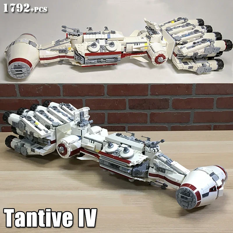 1792PCS The Tantive IV Rebel Blockade Runner Model MOC Building Blocks ...
