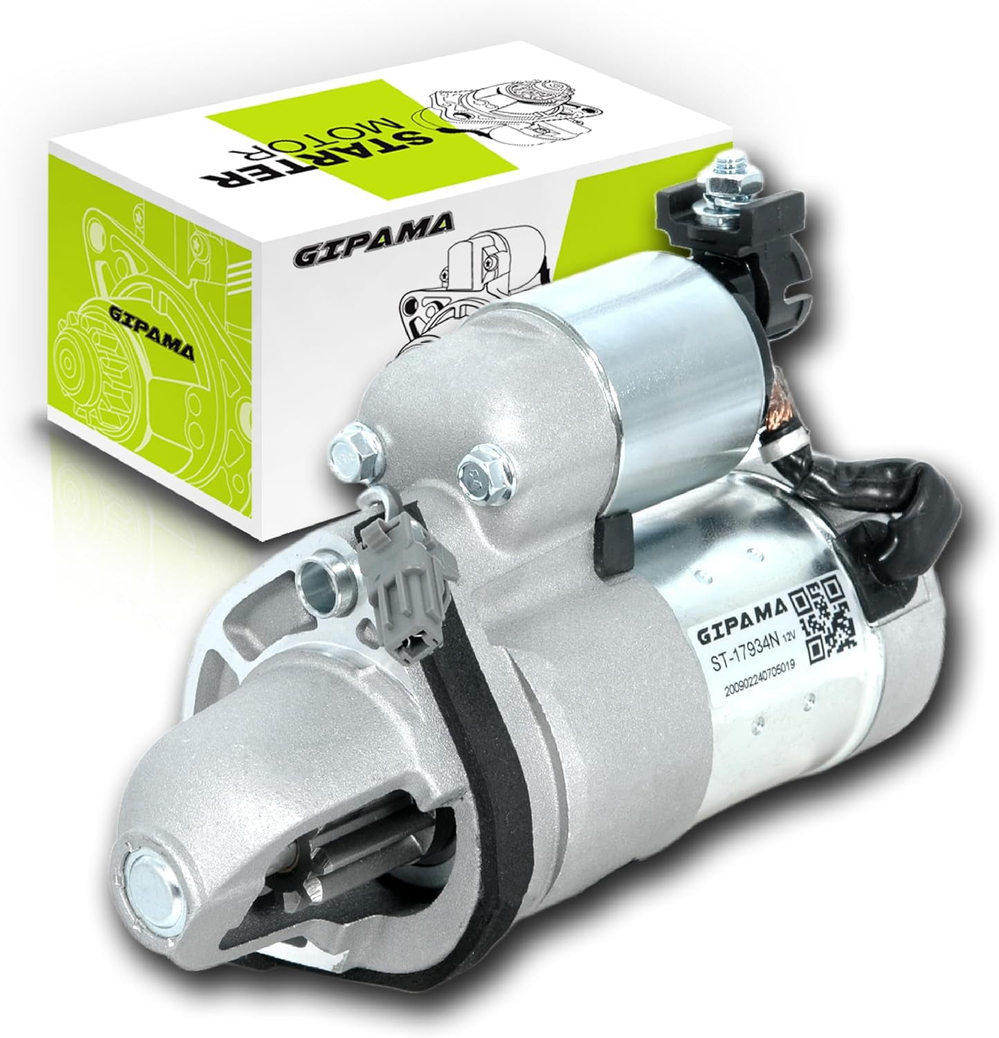 17934N Starter for 2008-2023 Infiniti G25,G37,M37,Q40,Q50,Q60,Q70,Q70L ...