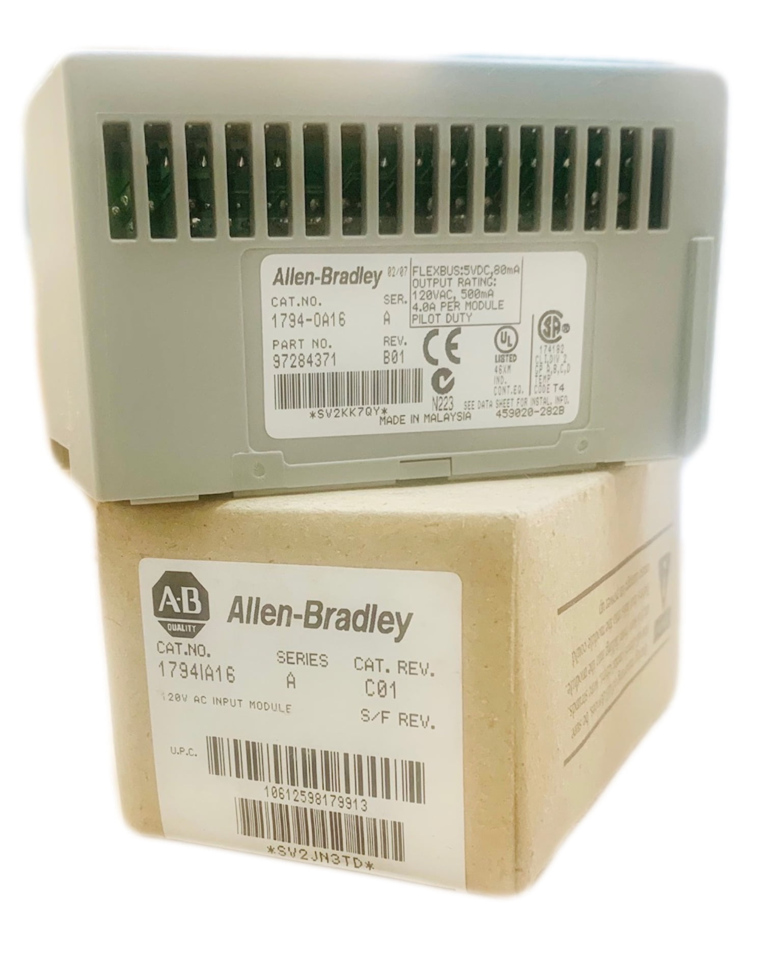 17941A16 Input Module, 16 Digital Inputs, 2.9mA, 120VAC, CAT REV C01 ...