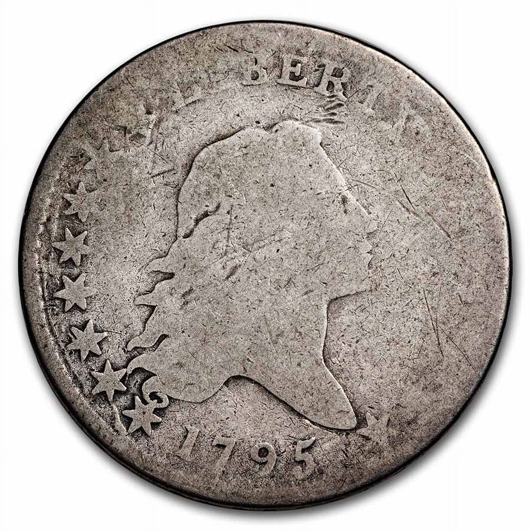 1795 Flowing Hair Bust Half Dollar Good - Walmart.com