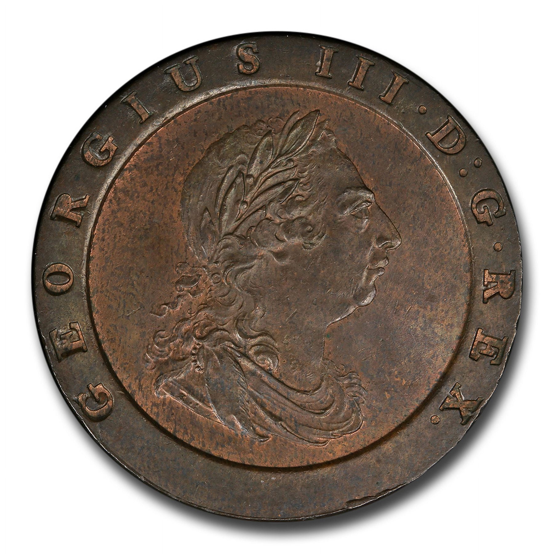 1797 Great Britain Copper Twopence MS-63 PCGS (Brown) - Walmart.com