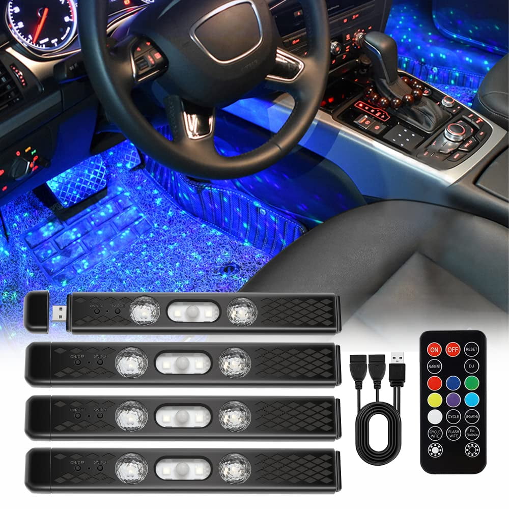 1797 Wireless Car LED SSF20 Lights Interior Auto RGB Ambient Atmosphere ...