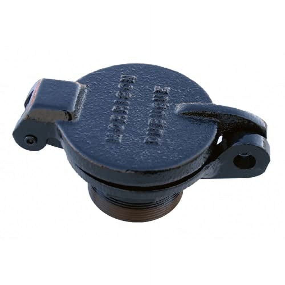 179MCI-0100AC Cast Iron Hinged Fill Cap, MNPT, Lockable, 2" - Walmart.com