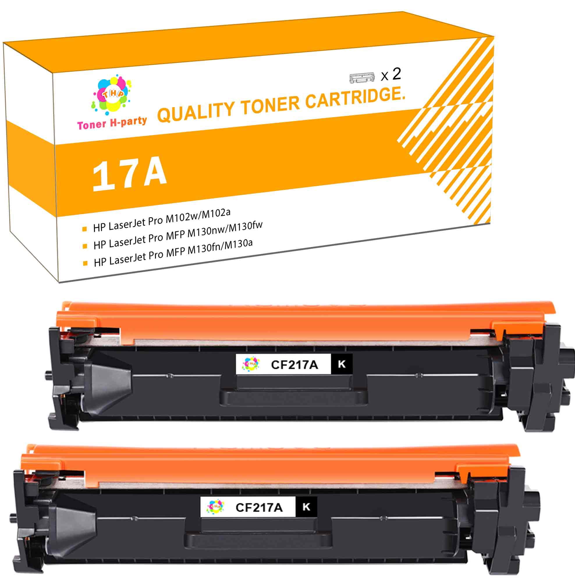 17A CF217A Black Toner Cartridge WITH CHIP Compatible for HP 17A CF217A ...