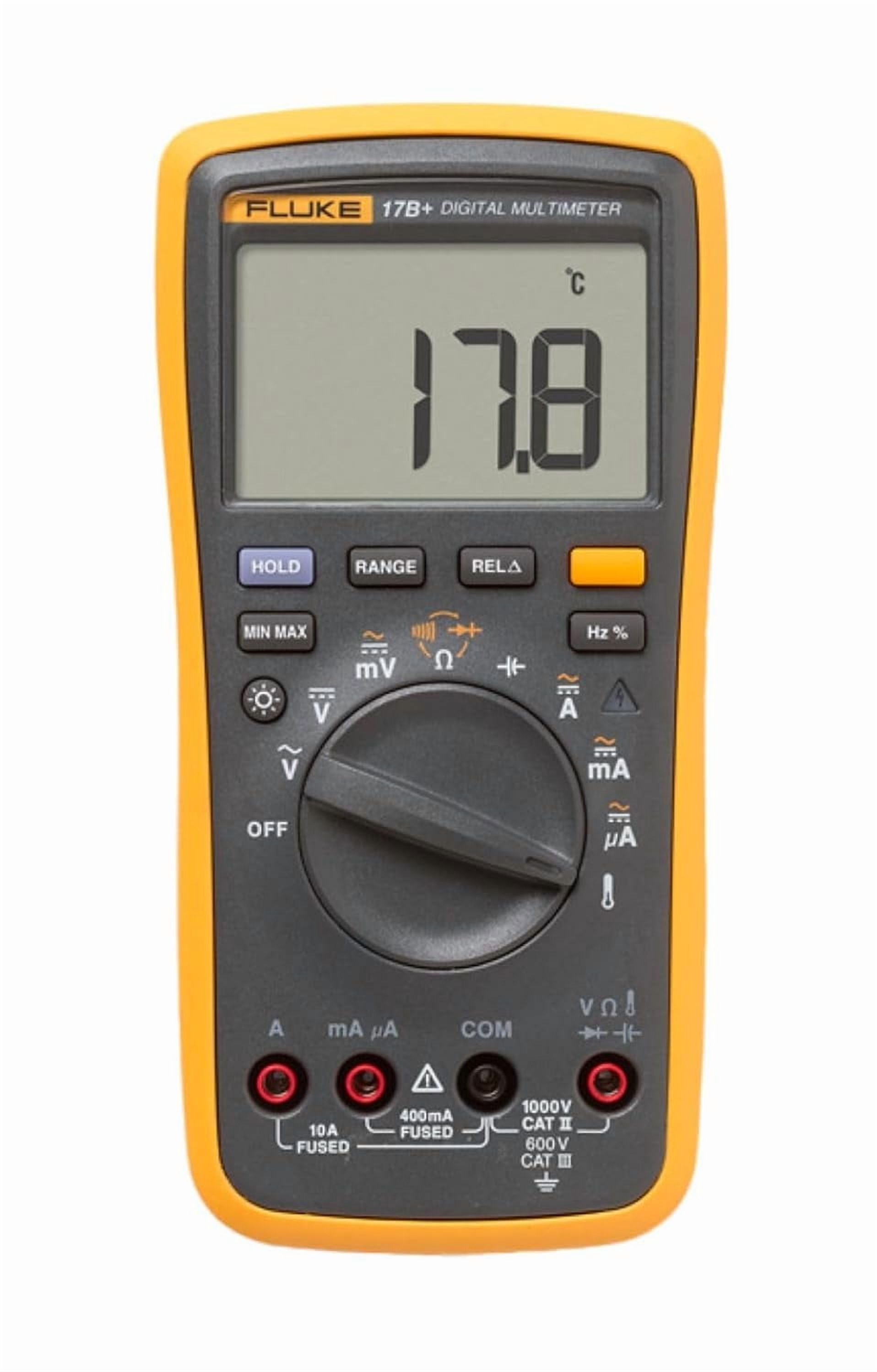 17B+ Digital Multimeter, for Electrical Applications, Measures AC/DC ...