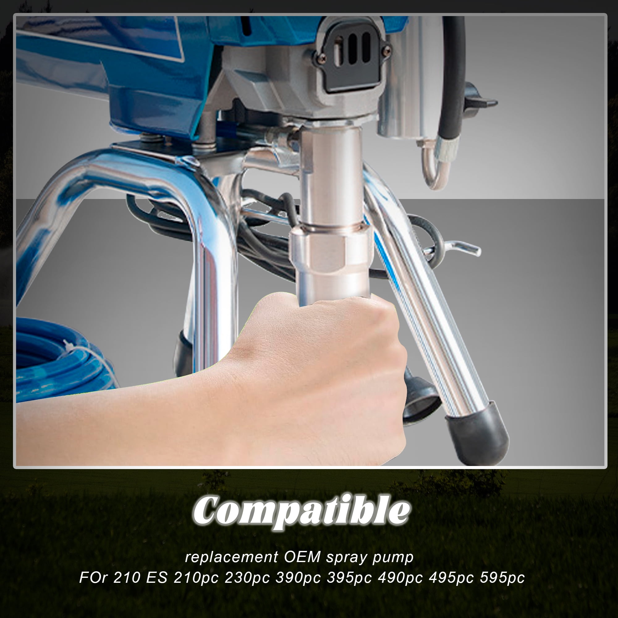 17C721 Sprayer PC Pump - Compatible for Graco 210ES, 210PC, 230PC ...