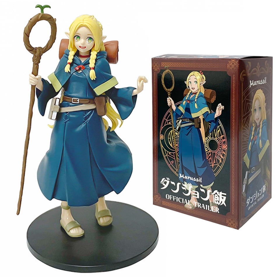 Anime 17CM Dungeon Meshi Marcille Donato Figure Standing Delicious in ...