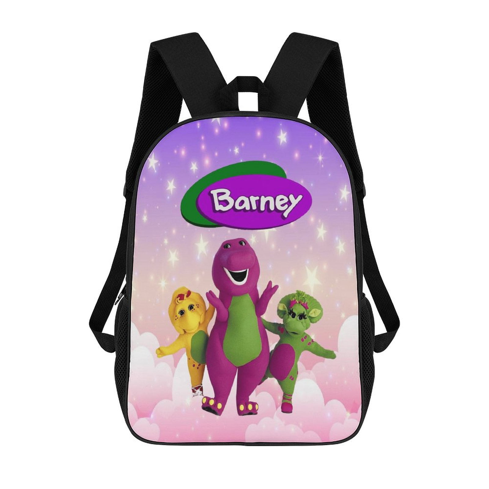 17In Barney And Friends Backpack Lightweight Bookbag Travel Laptop Bag ...