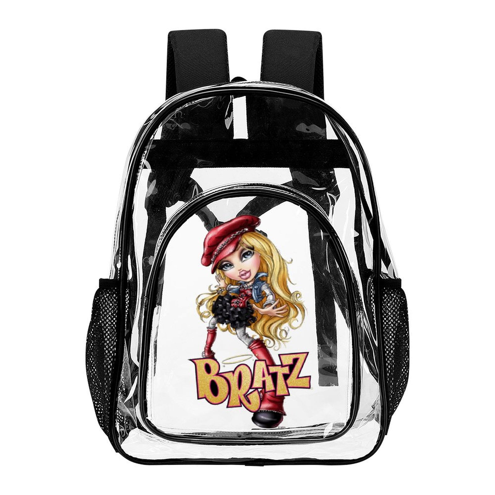 17In Brat-z Clear Backpack with Front Pocket Heavy Duty Large Capacity ...