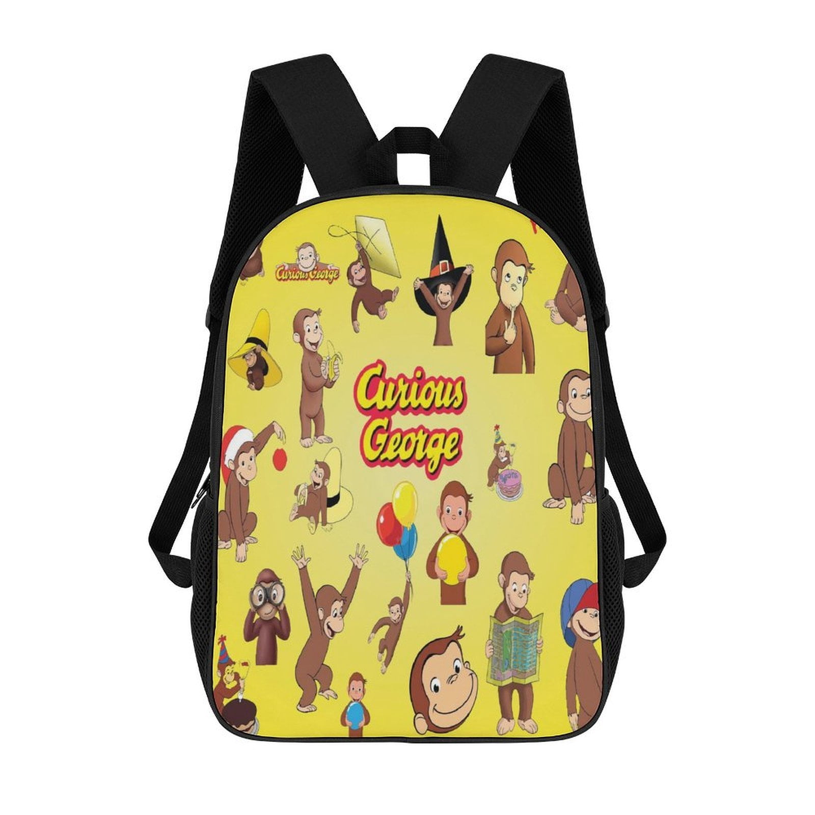 17In Curi0us Monkey Georgi Backpack Fashion Backpack Travel Bag ...