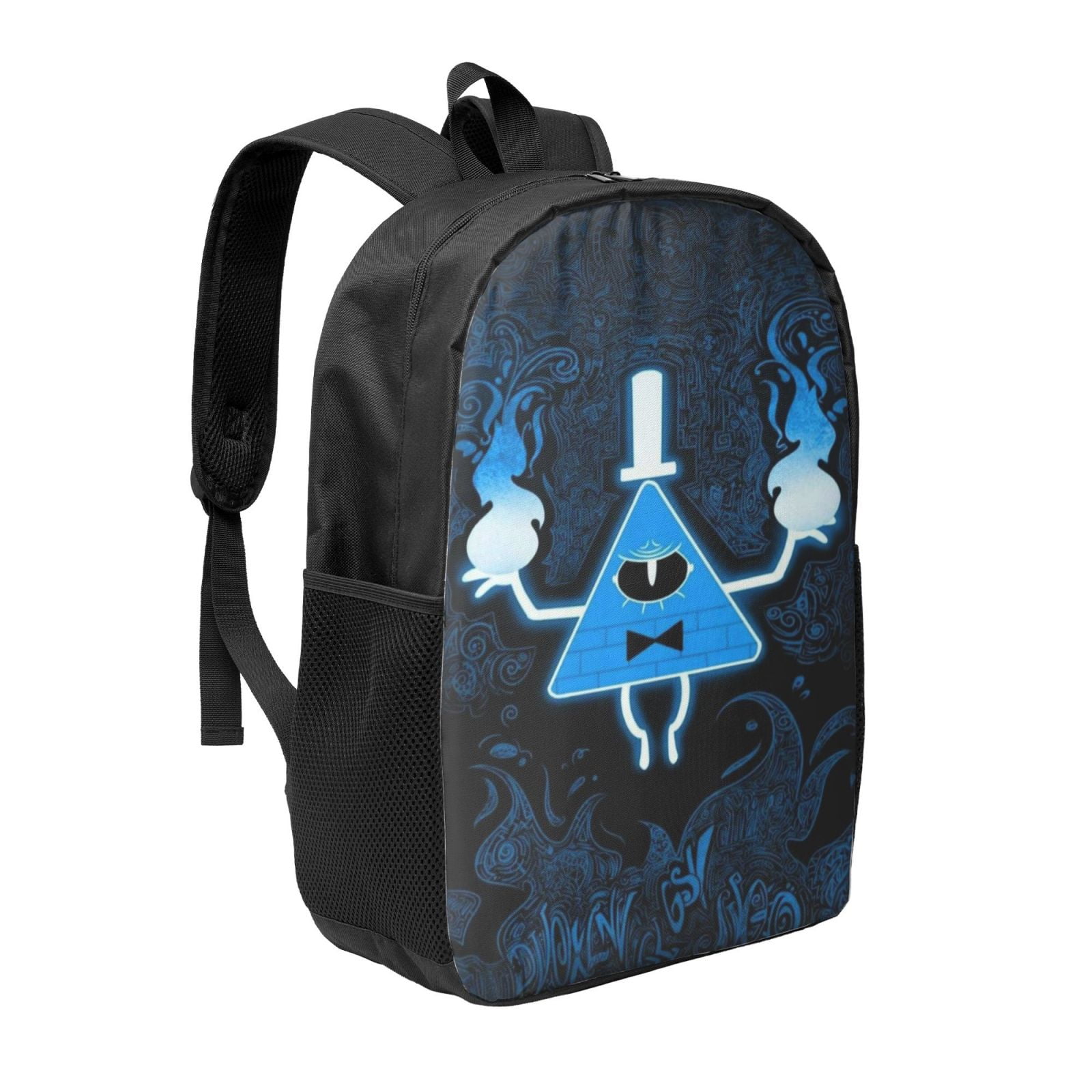 17In Gravity Fall Backpack Cartoon Backpack Travel Bag Portable Large ...