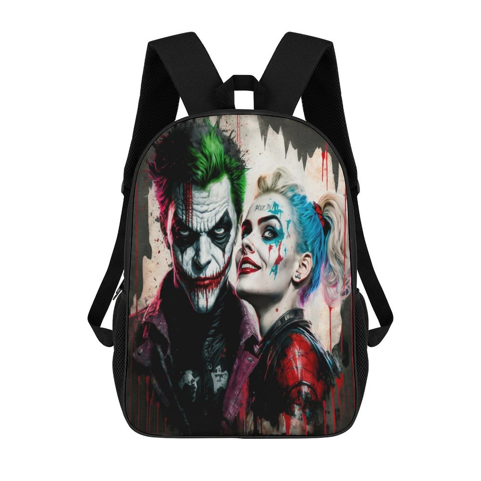 17In Joker Harley Qu-in Backpack Large Capacity Travel Backpacks ...