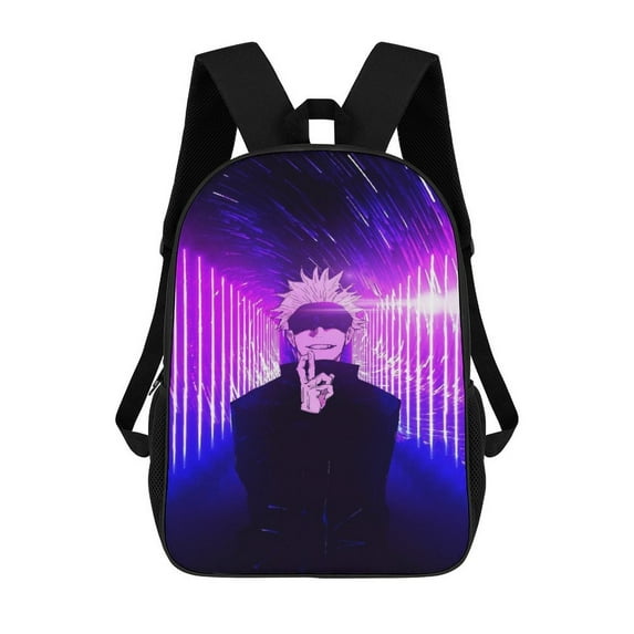 17In Jujutsu Anime Kaisen Backpack Bookbag Large for Office Lightweight ...