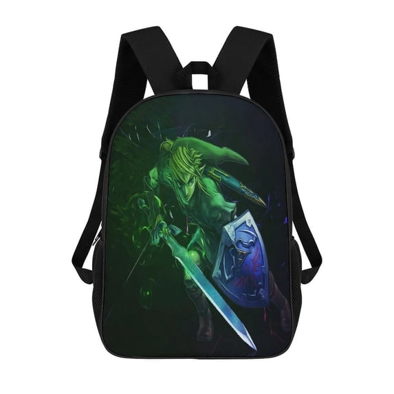 17In Le-Gend 0f Zel-,Da0 Backpack Bookbag Large for Office Lightweight ...