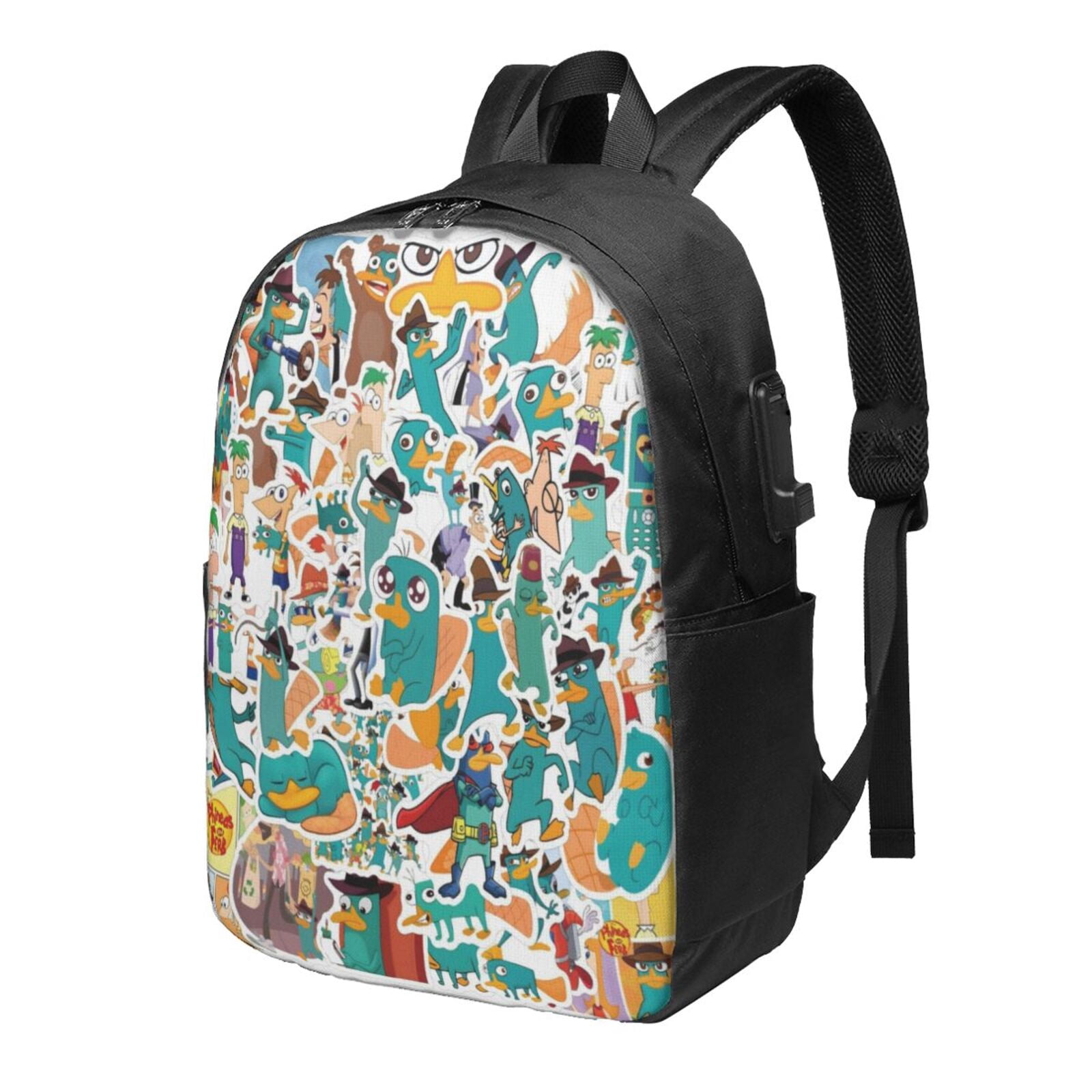 17In Phi-Neas Friend Ferb0 Travel Laptop Backpack Large Business ...