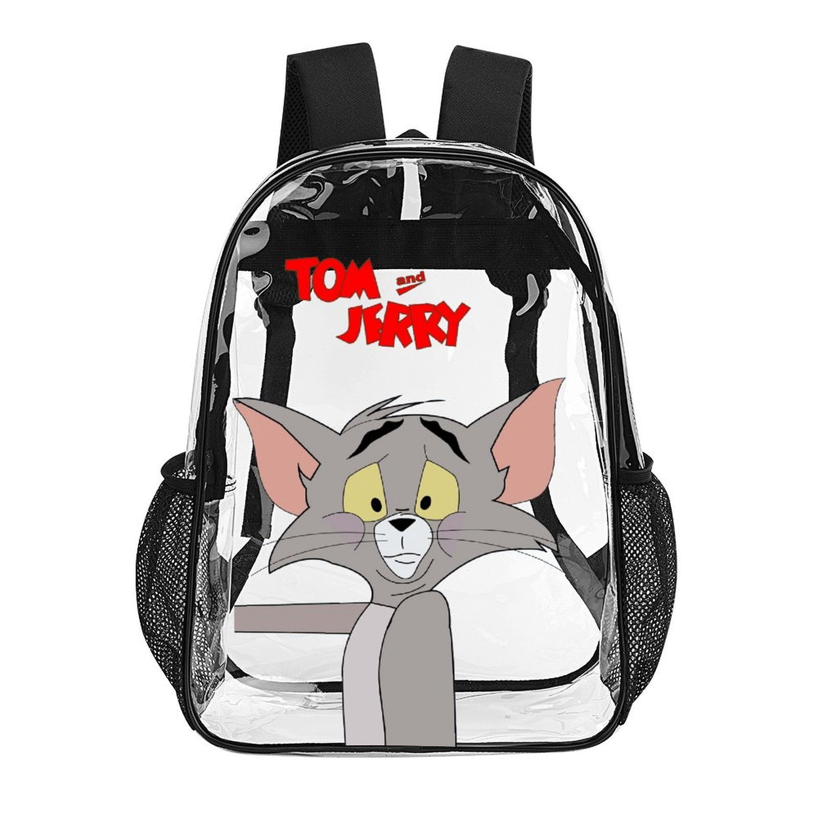 17In Tom Cat Jerly (12) Clear Backpack Heavy Duty Large Capacity PVC ...