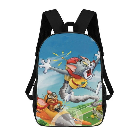 17In Tom Cat Jerly Backpack Bookbag Large for Office Lightweight ...