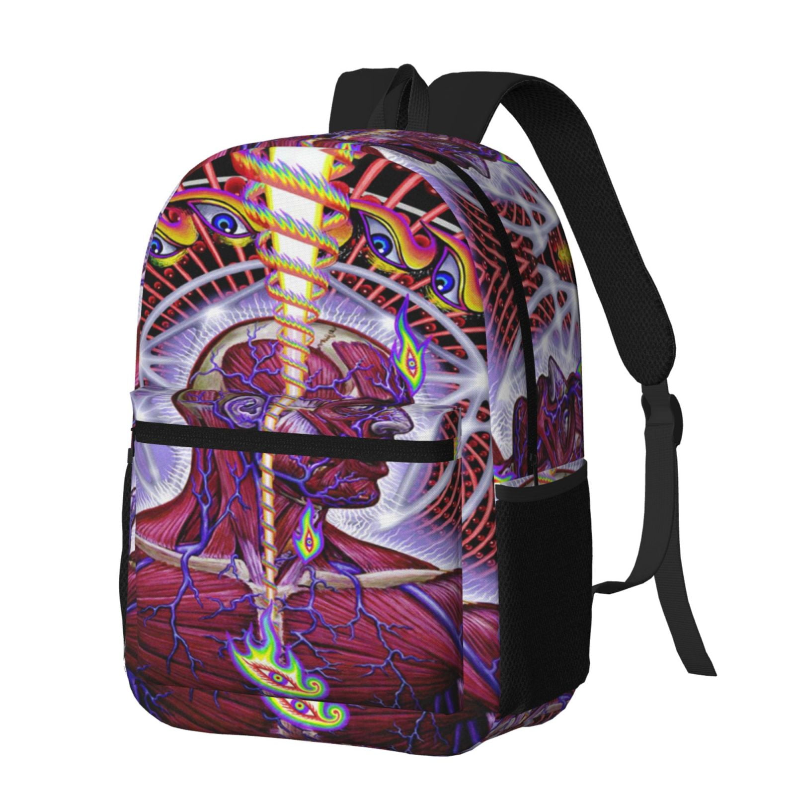 17In Tool Lateralus Backpack Large Carry On Backpack with Front Pocket ...