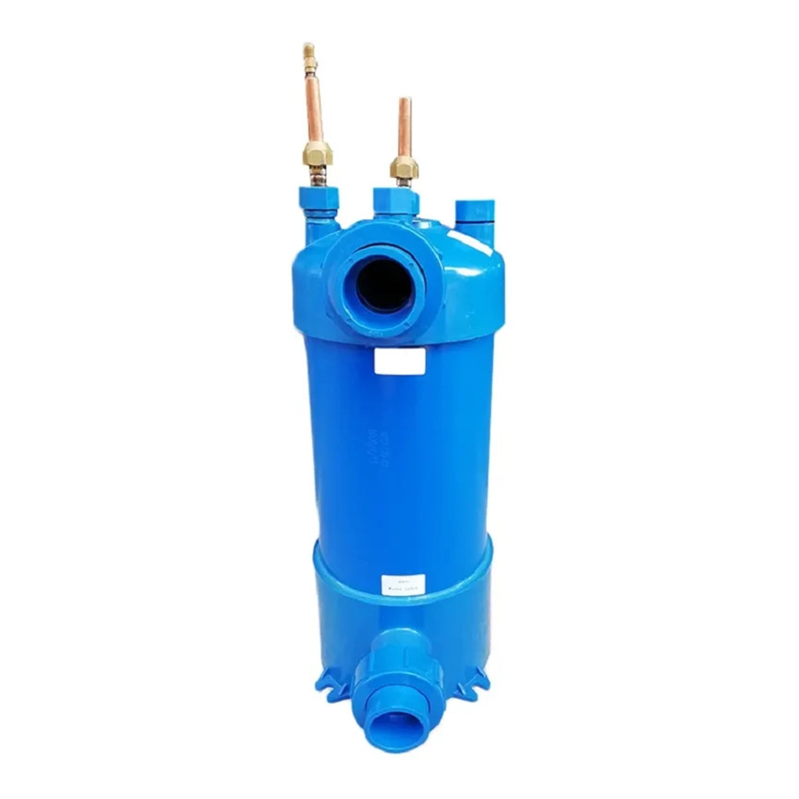 17KW High Heat Transfer Twisted Tube Heat Exchanger, Swimming Pool Heat ...