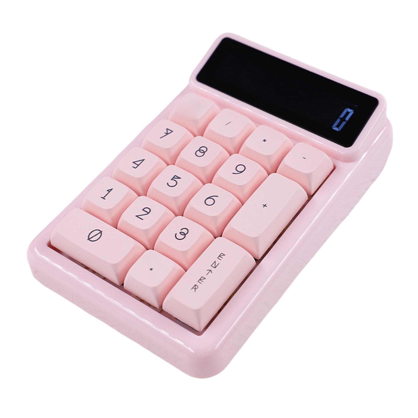 17Keys Numpad Mechanical Numeric Keyboard Hot Swappable with Calculator Auto Sleep Function for ...
