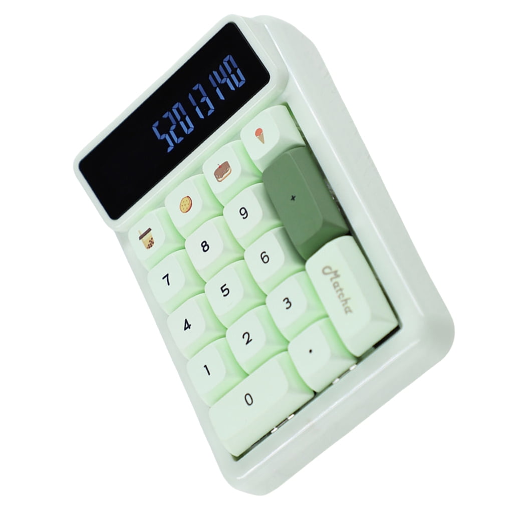 17Keys Numpad Mechanical Numeric Keyboard Hot Swappable with Calculator ...