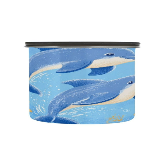 17OZ Food Storage Can - Keep Coffee Tea Flour & More Fresh - Ideal for ...