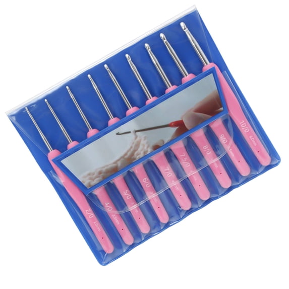 17Pieces Crochet Hooks Set, Crochet Hooks for Beginners Adults ...