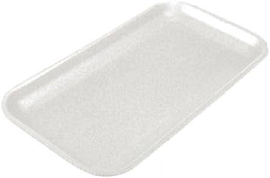 17SW(1000PCS), 17S White Foam Meat Trays - Walmart.com