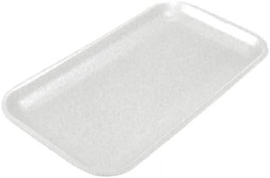 17SW(100PCS), 17S White Foam Meat Trays - Walmart Business Supplies