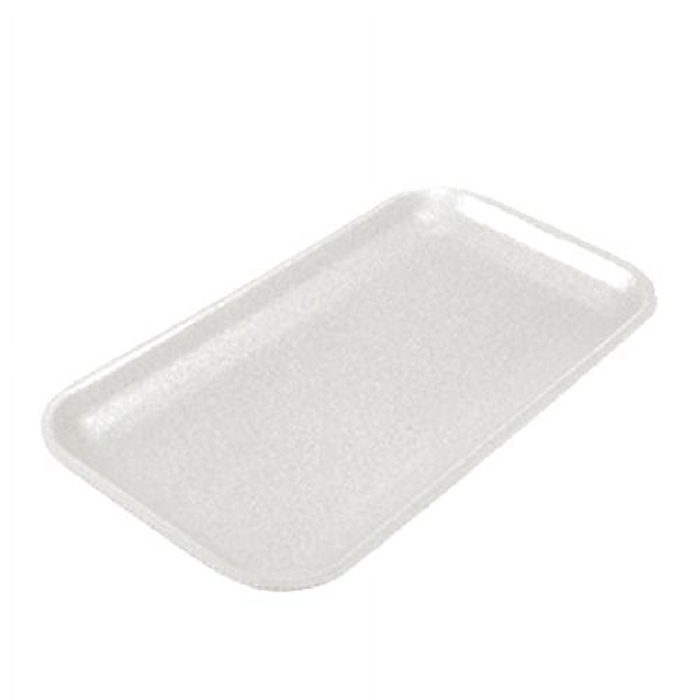 17SW, 17S White Foam Meat Trays, Disposable Standard Supermarket Meat ...