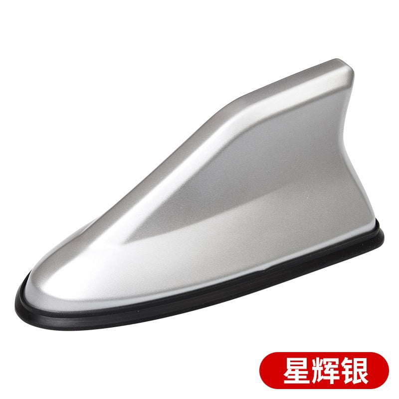 17cm Car Roof Shark Fin Antenna Cover Sticker Carbon Fiber Universal ...