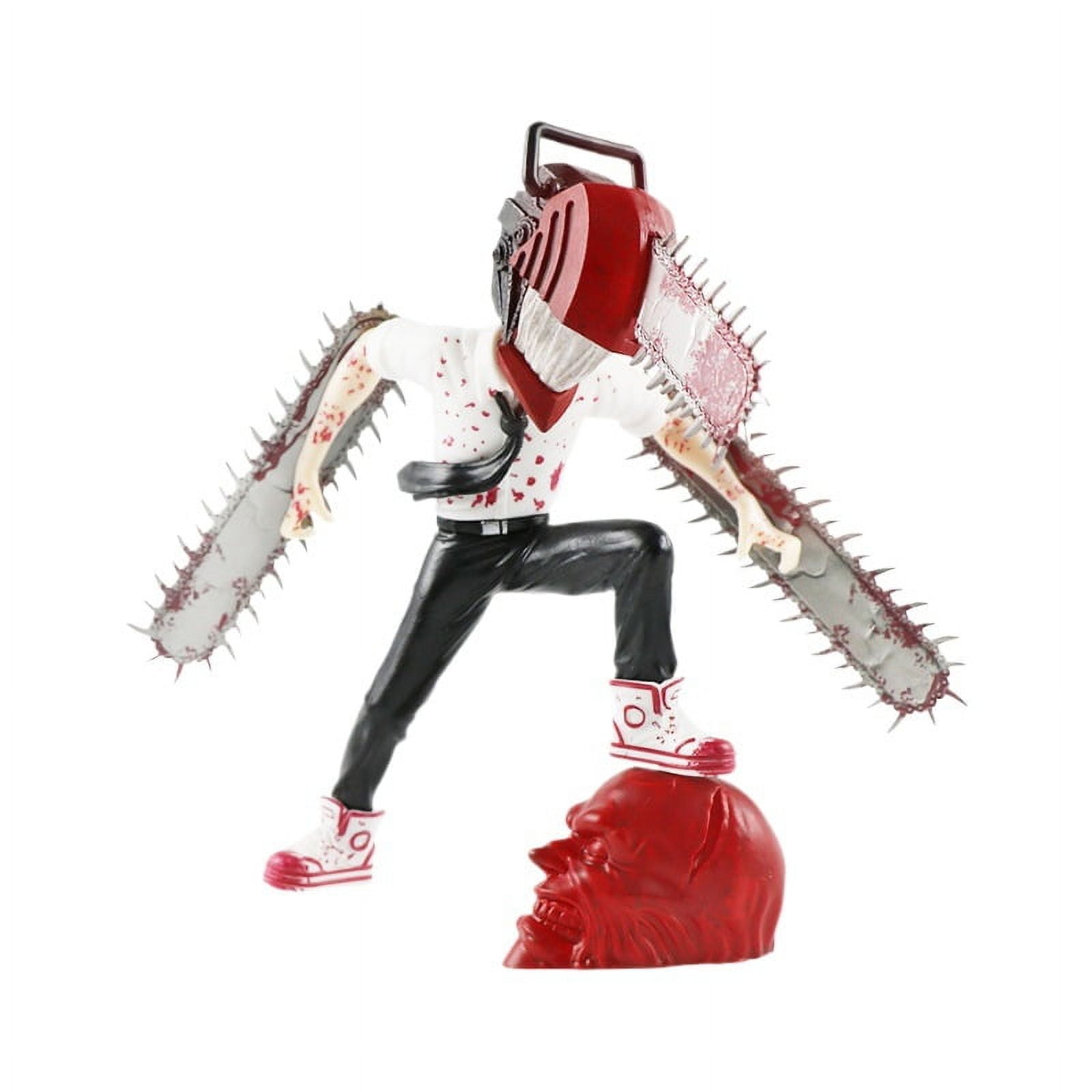 17cm Chainsaw Man Denji Figure PVC Statue Anime Action Figurine Model ...