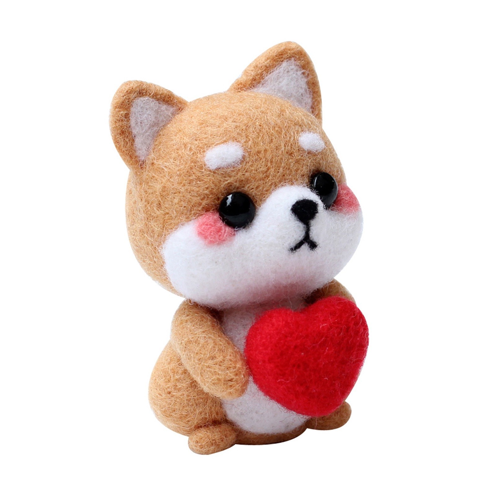 17cm Dog Keychain Toy Cute Mini Stuffed Animal Accessory For Bags Keys ...