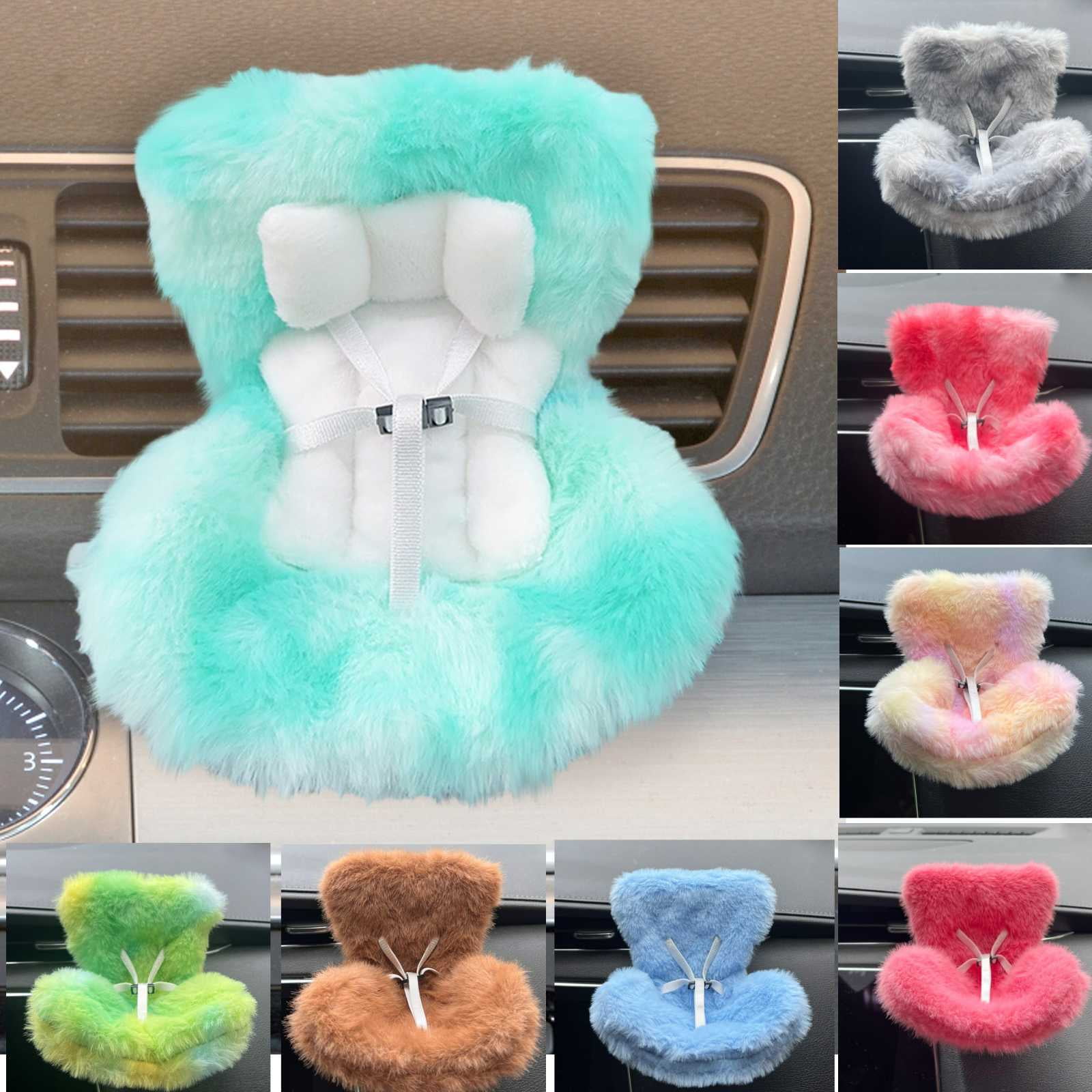 17cm Doll Car Seat Vent Clip, Doll Car Seat Carseat for Laabuu, Cute ...