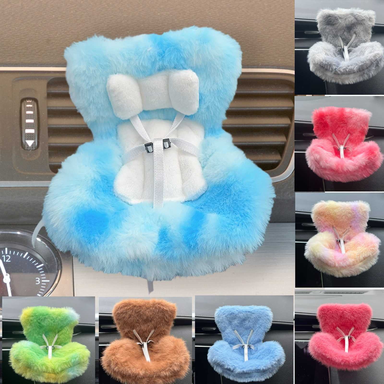 17cm Doll Car Seat Vent Clip, Doll Car Seat Carseat for Laabuu, Cute ...