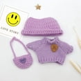 17cm Doll Clothes Set, 3 Pieces Sweater Doll Costumes and Accessories ...