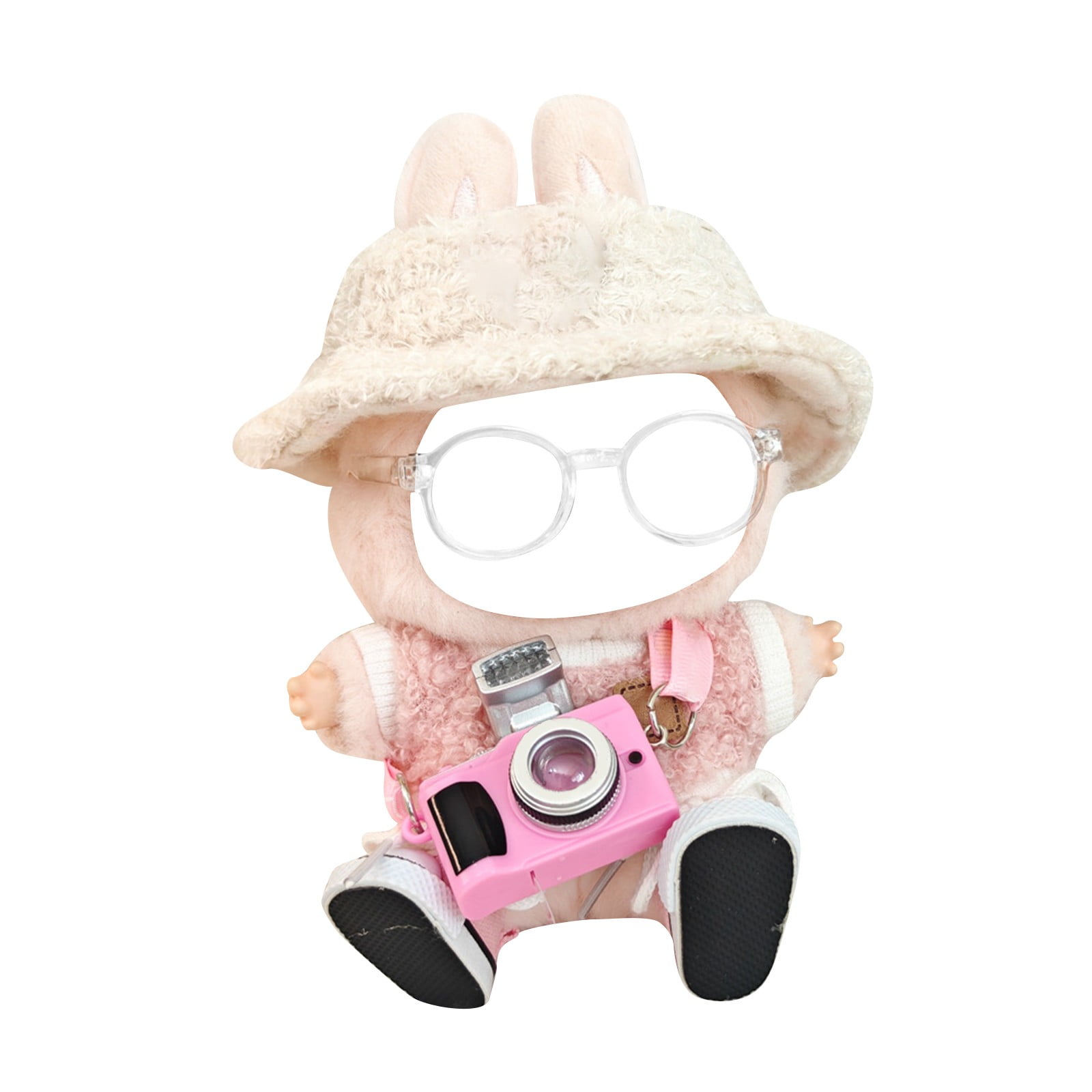 17cm Doll Clothes Set - Cute Plush Clothes Set for Dolls Outfit ...