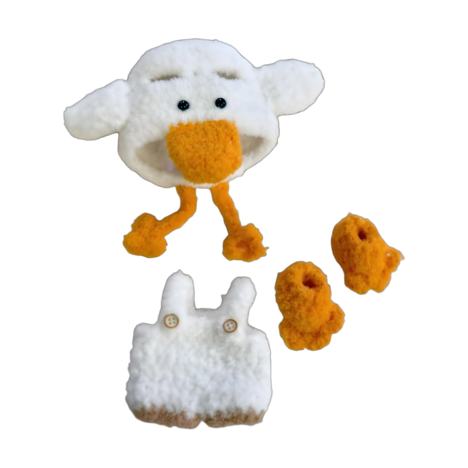 17cm Macaron Doll Charms Fashion Outfit Accessories Set Mini Doll ...