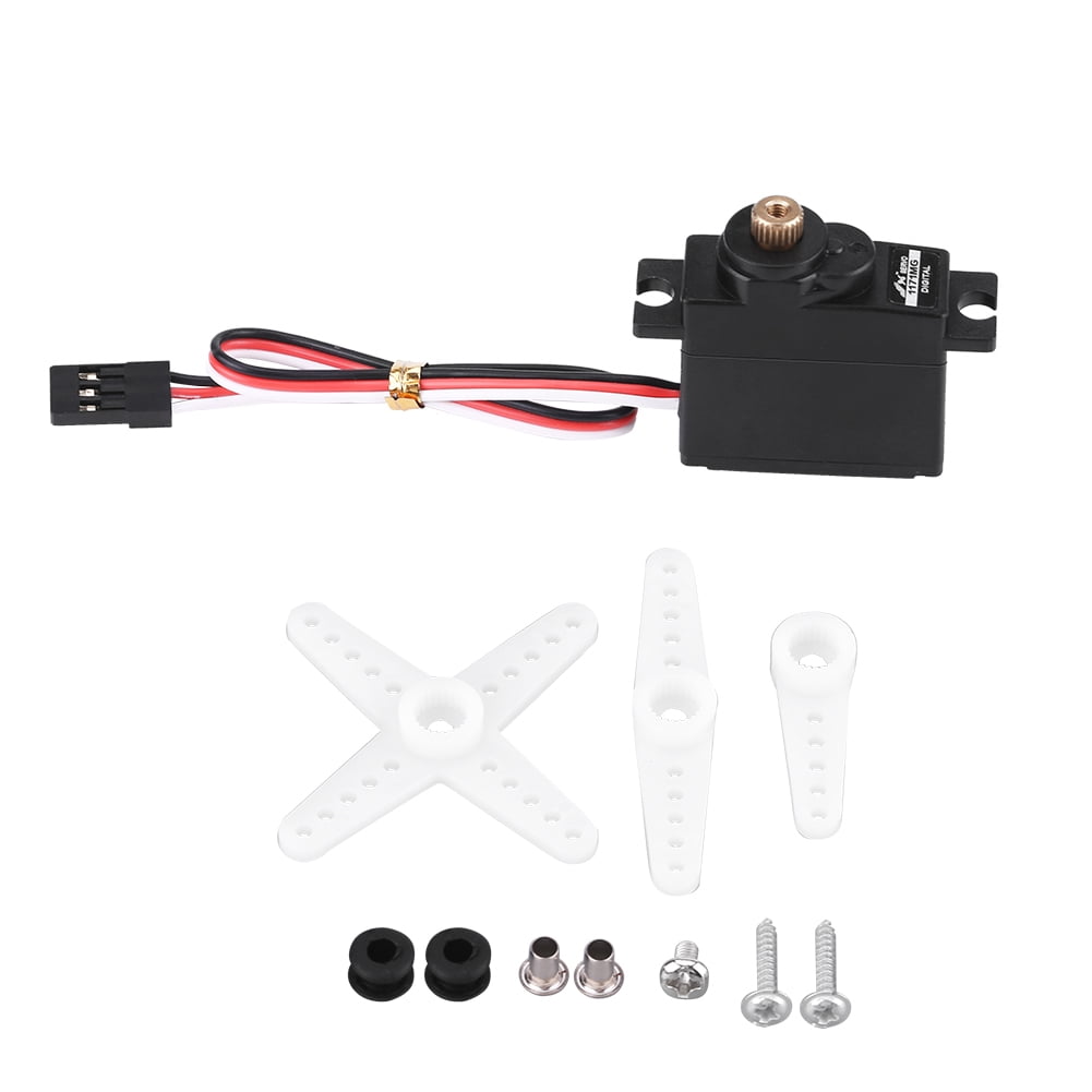 17g Digital Mini Micro Metal Gear Analog Servo, 4.8-6V, for RC Fixed ...