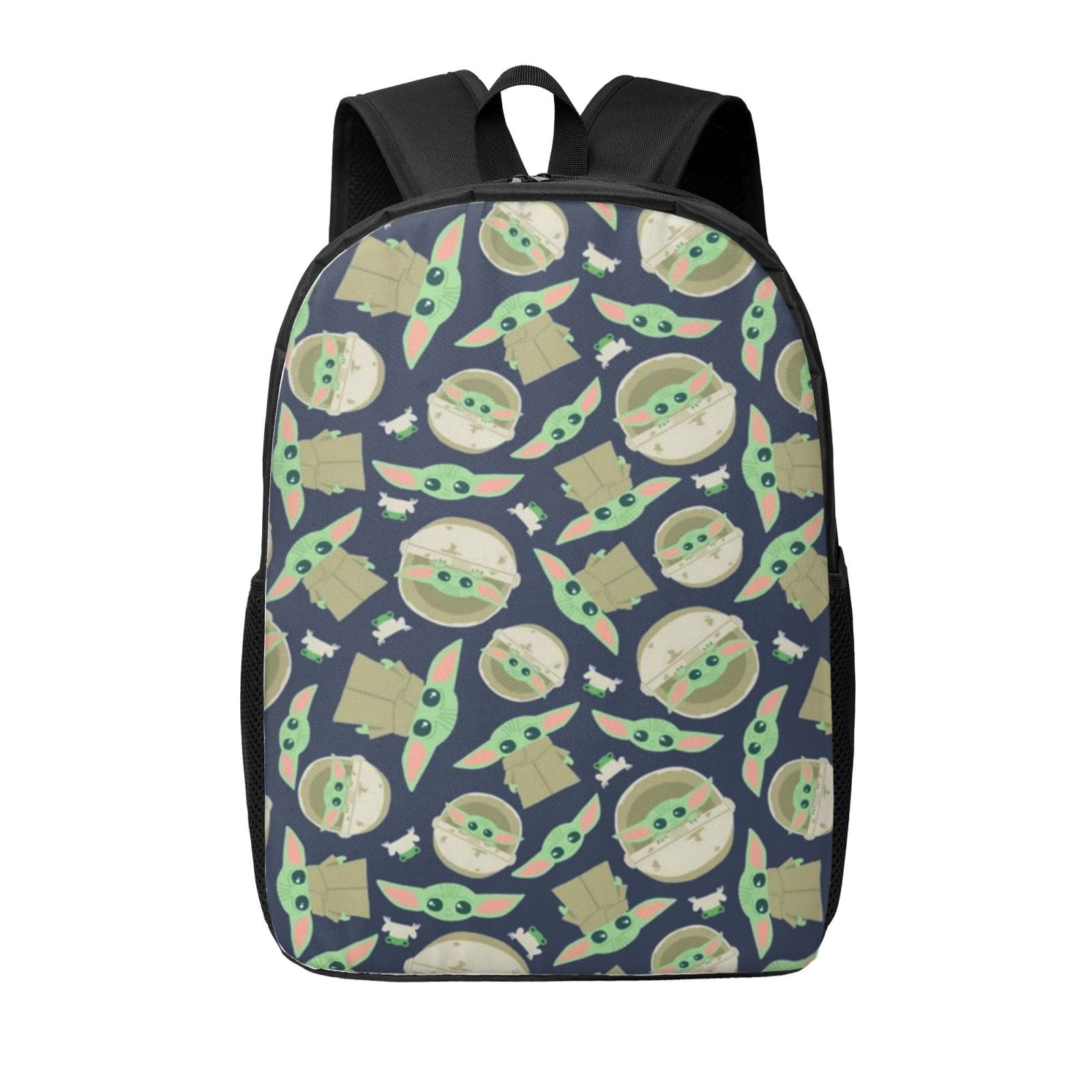 17in Baby Yoda Backpacks Cartoon Laptop Bags Lightweight Durable ...