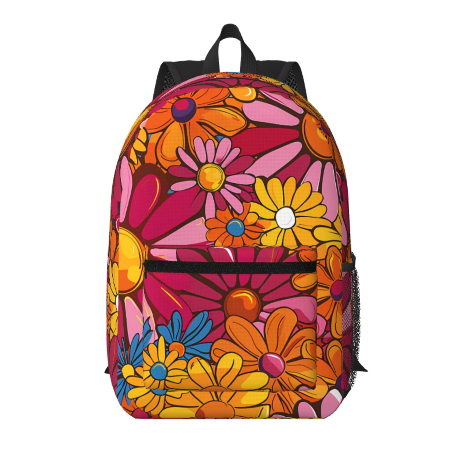 17in Backpack With Pocket Adjustable Shoulder Strap Large Capacity ...