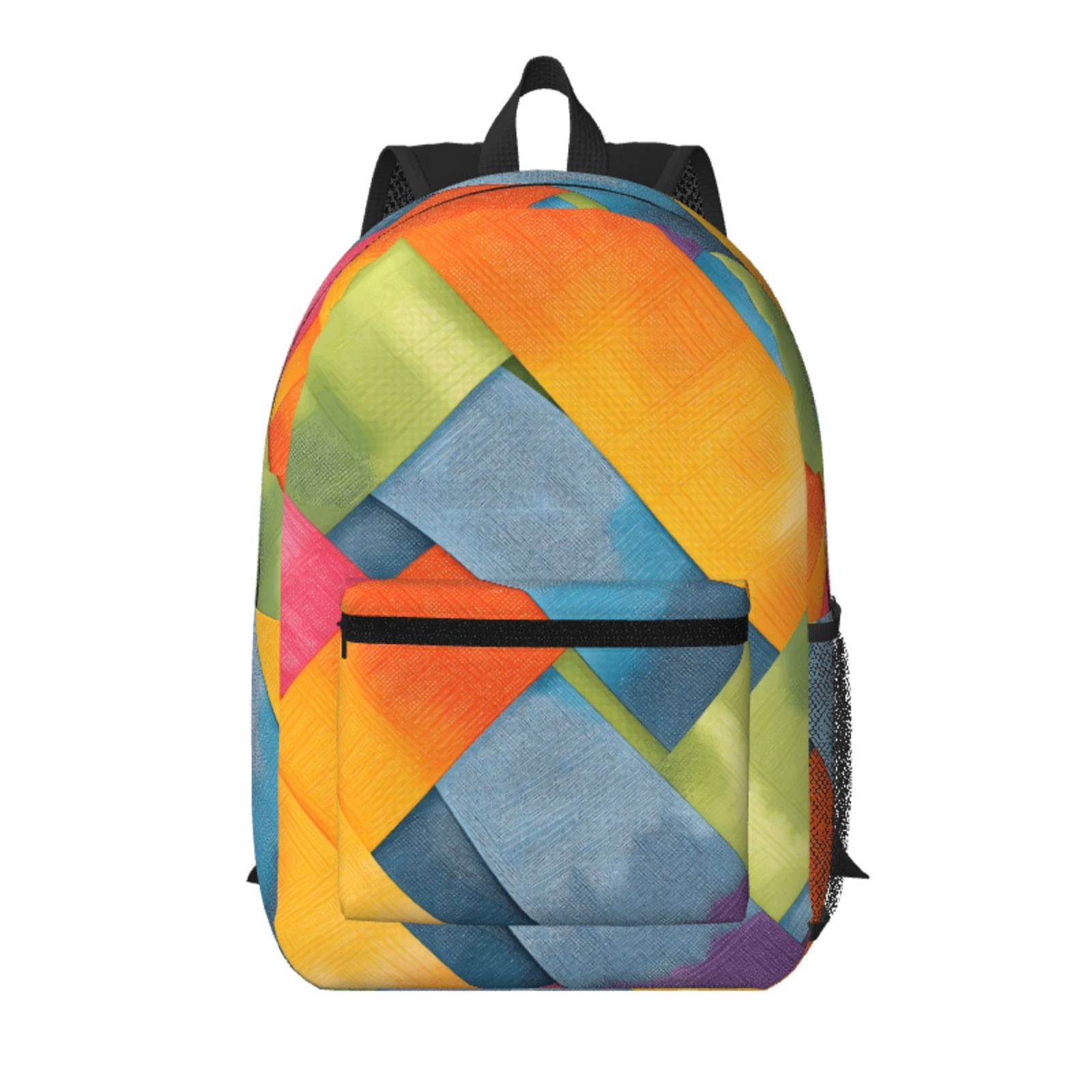 17in Backpack With Pocket Adjustable Shoulder Strap Large Capacity ...