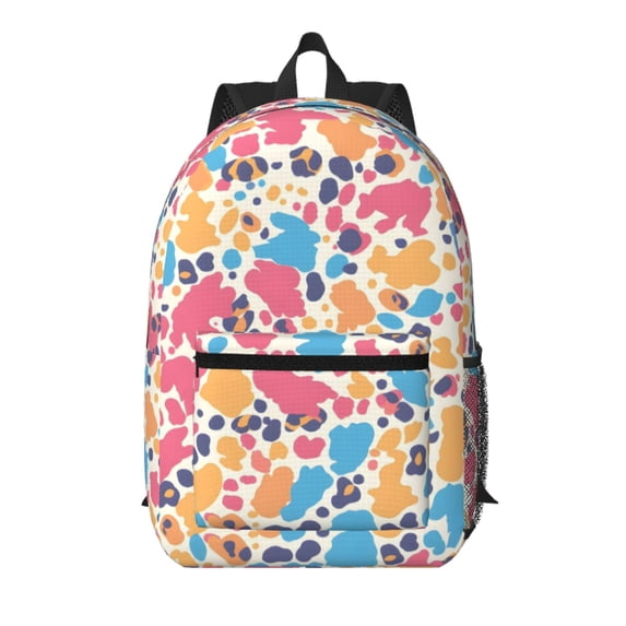 17in Backpack With Pocket Adjustable Shoulder Strap Large Capacity ...