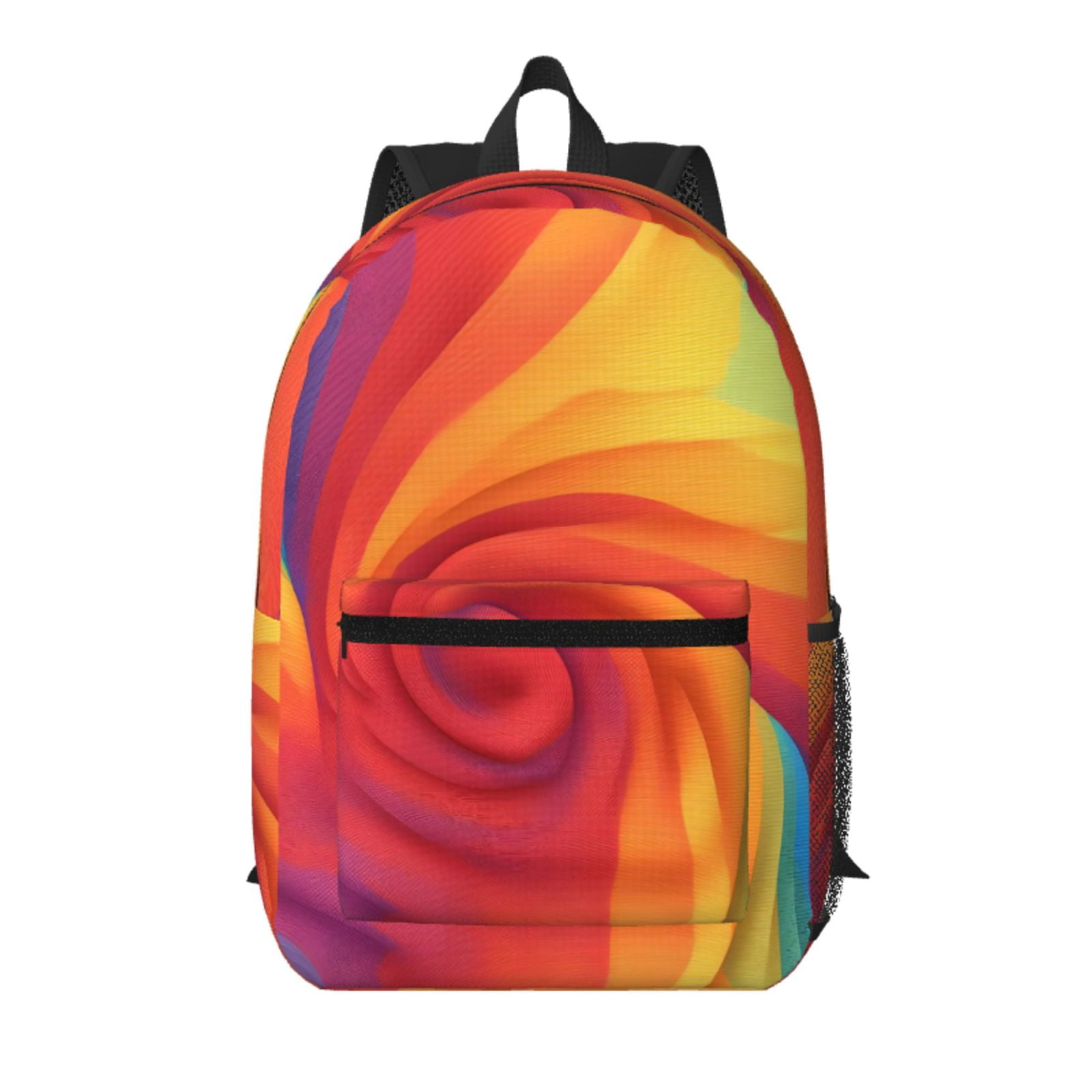 17in Backpack With Pocket Adjustable Shoulder Strap Large Capacity ...