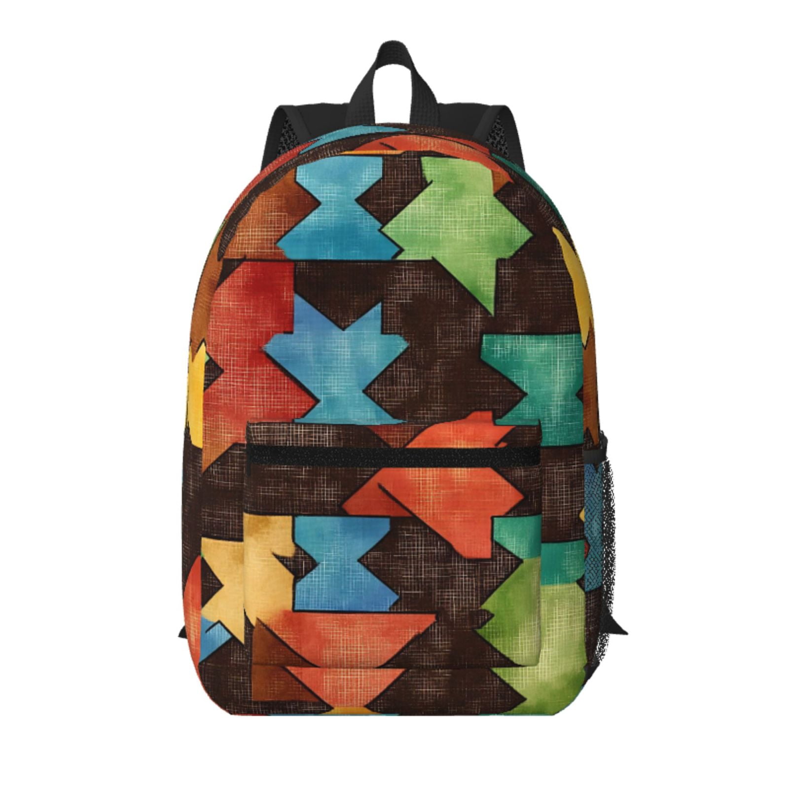 17in Backpack With Pocket Adjustable Shoulder Strap Large Capacity ...
